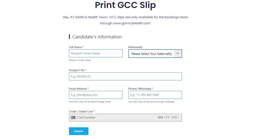 Wafid Medical Slip Status Check - Medical Examination Appointment Slip